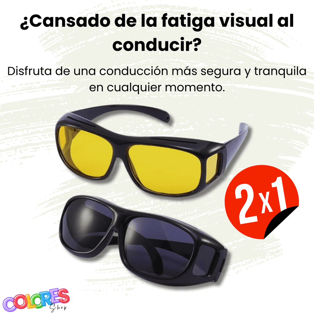 Lentes Vision HD | Protege tu Vista Día y Noche - Conducción Segura y ...