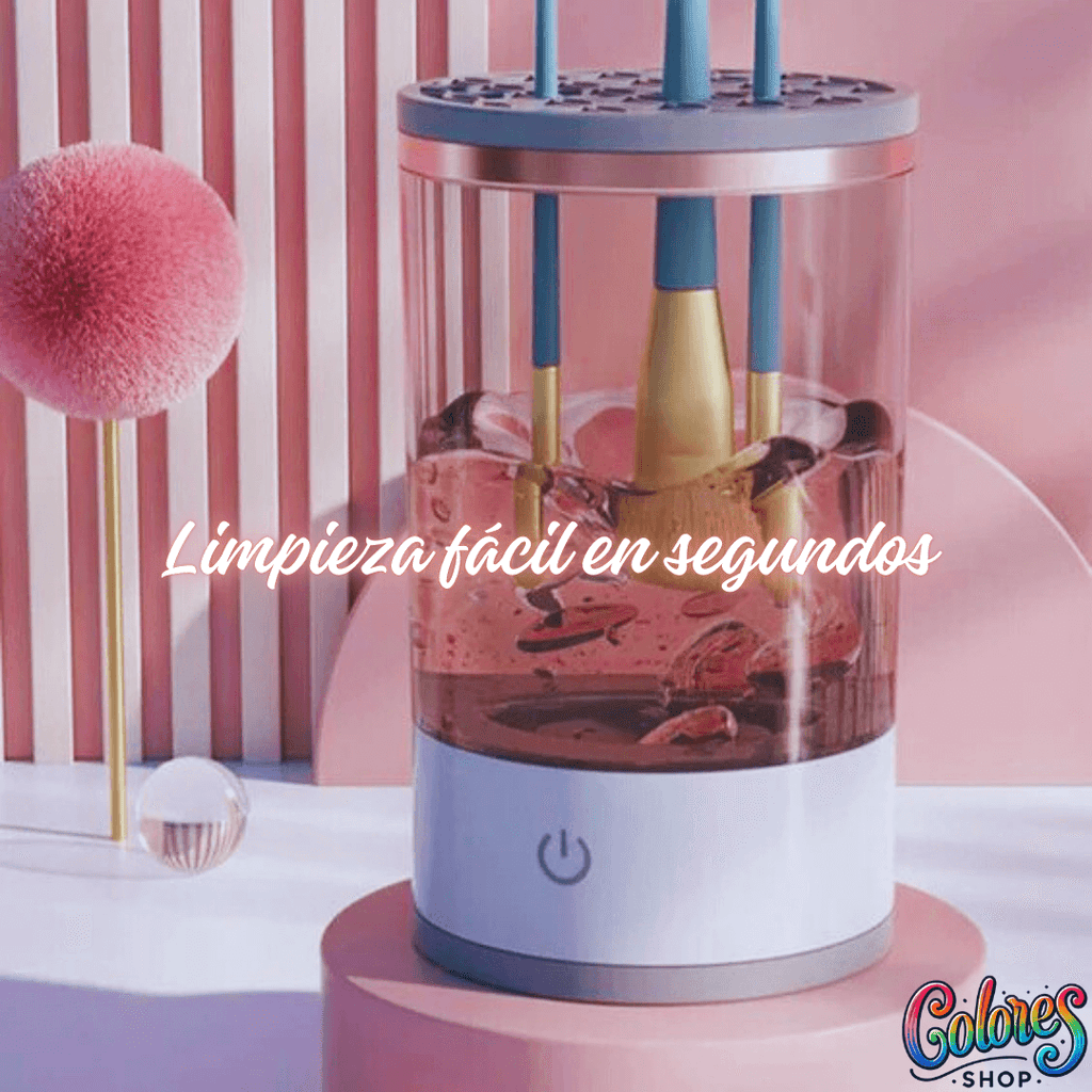Limpiador Eléctrico de Brochas - Limpieza Rápida y Profunda para Tu ...