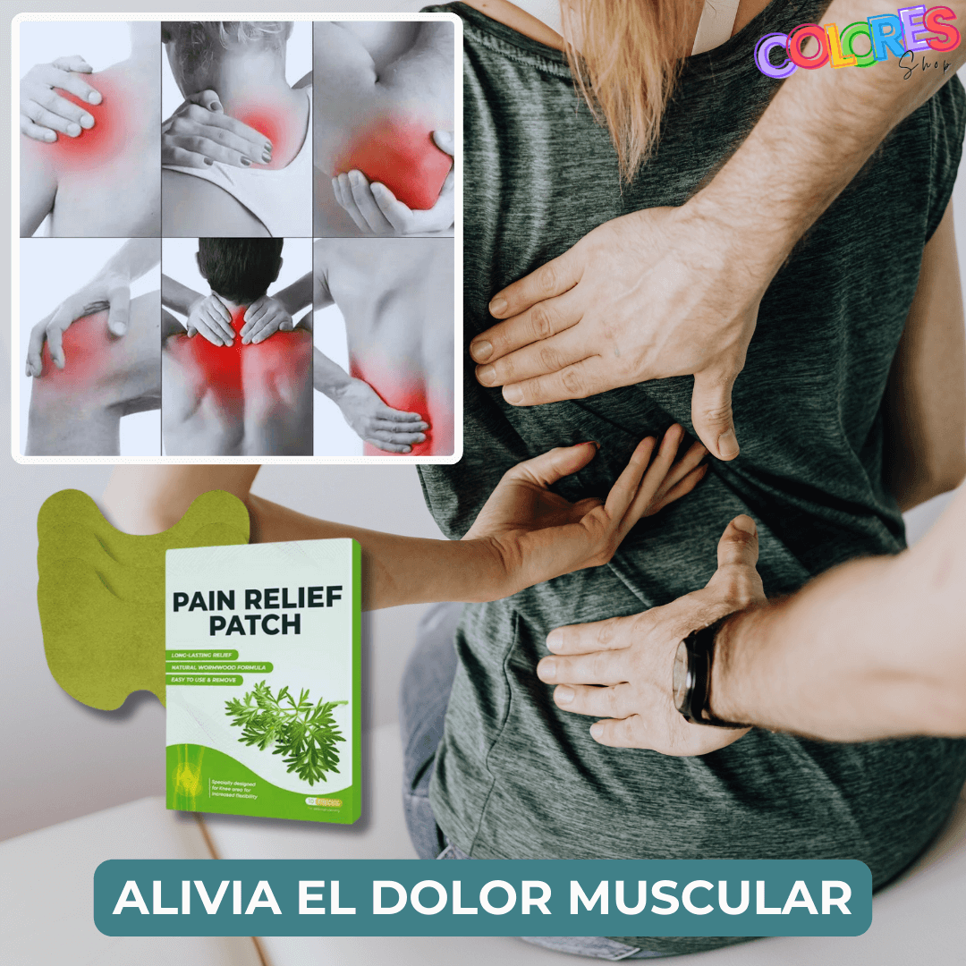 PARCHES PARA DOLOR MUSCULAR (10 UNIDADES) – Colores Shop